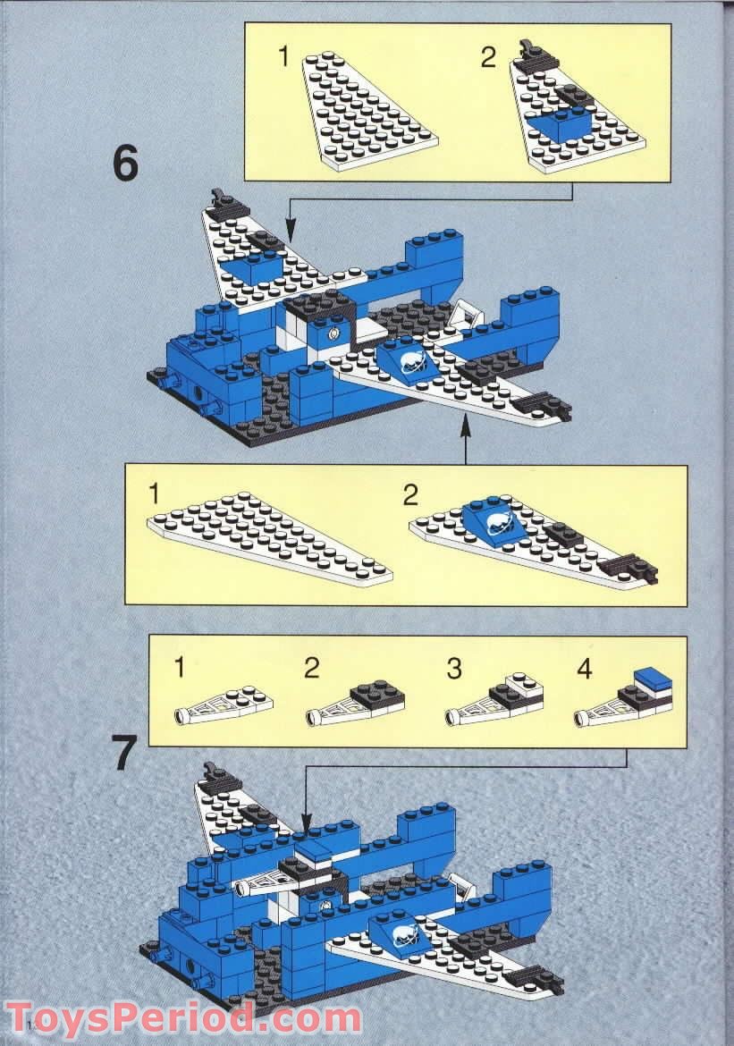LEGO 6973 Deep Freeze Defender Instructions and Parts List