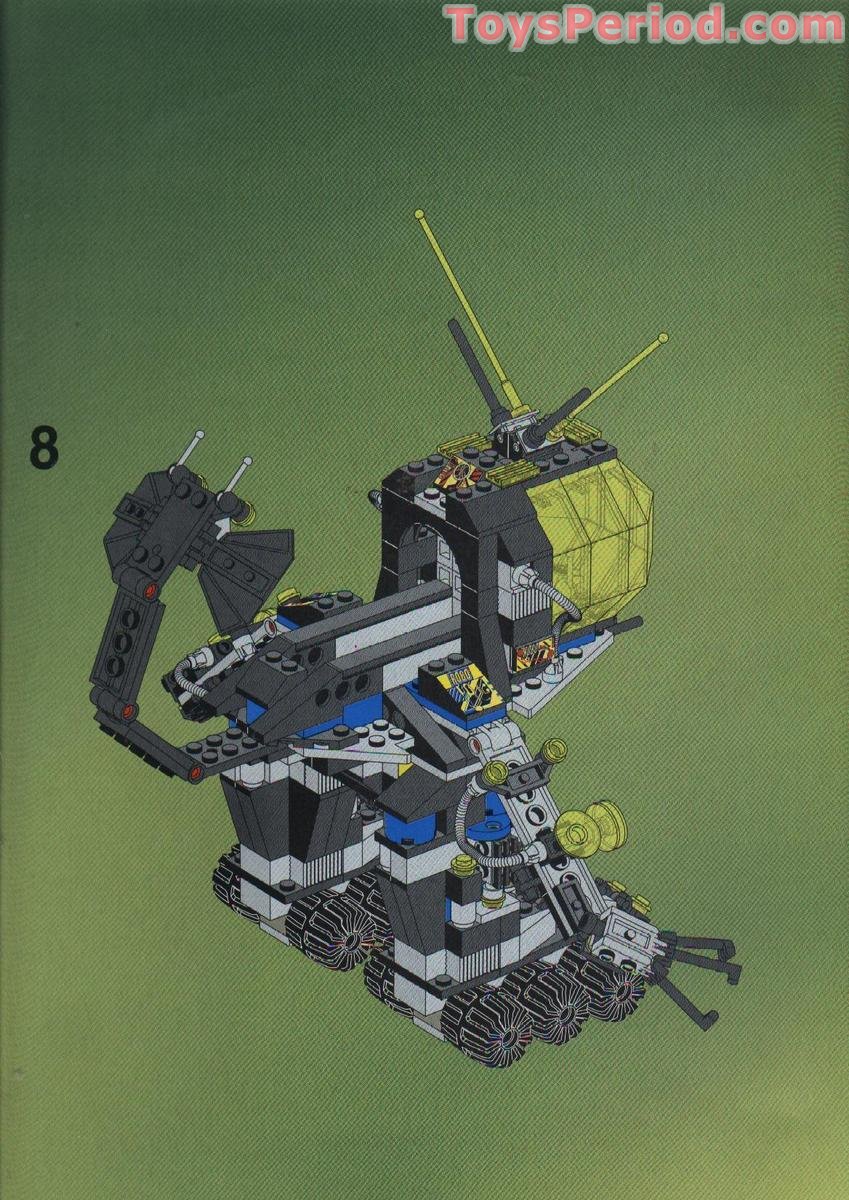 LEGO 2154 Robo Master Instructions and Parts List
