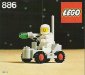 LEGO 886 Space Buggy Instructions and Parts List