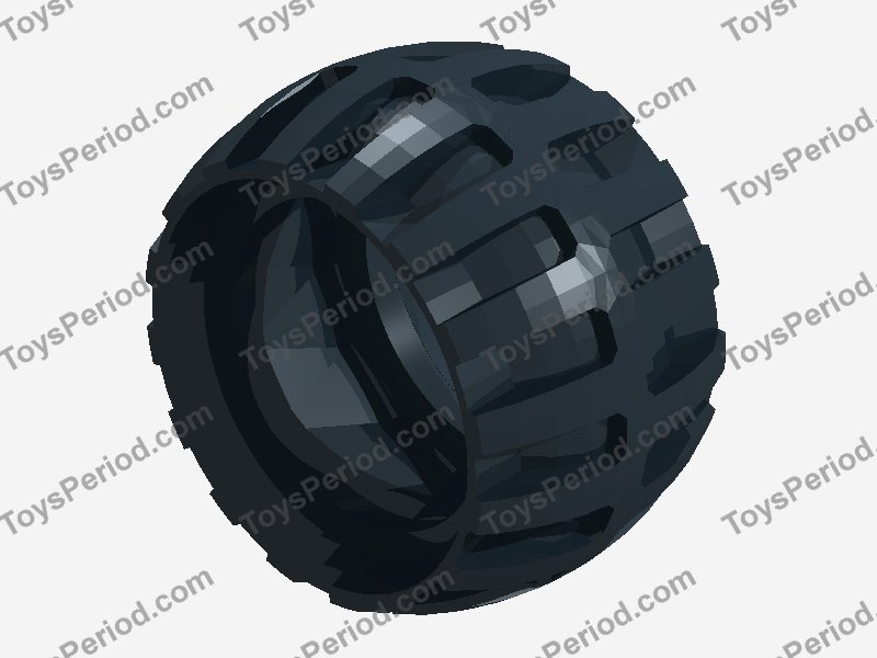 LEGO Sets with Part 61481 Tire 42 x 26 Balloon Small, 43.2mm D. x 26mm