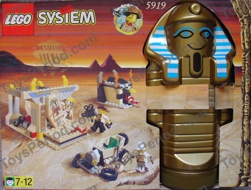 LEGO 5919 Treasure Tomb Instructions and Parts List