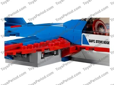 LEGO 76076 Captain America Jet Pursuit Set Parts List