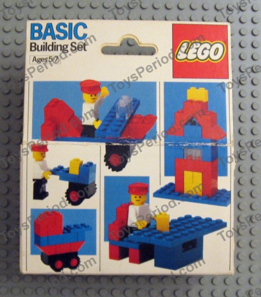 LEGO 1524 Basic Building Set Trial Size Parts List