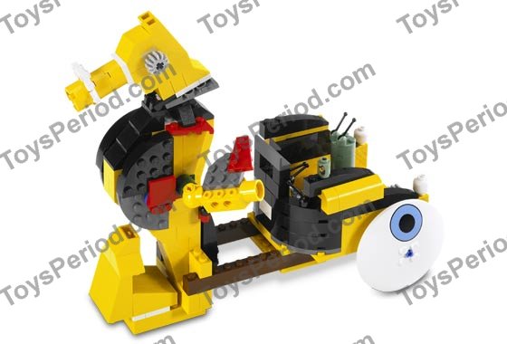LEGO 3826 Build-a-Bob Instructions and Parts List