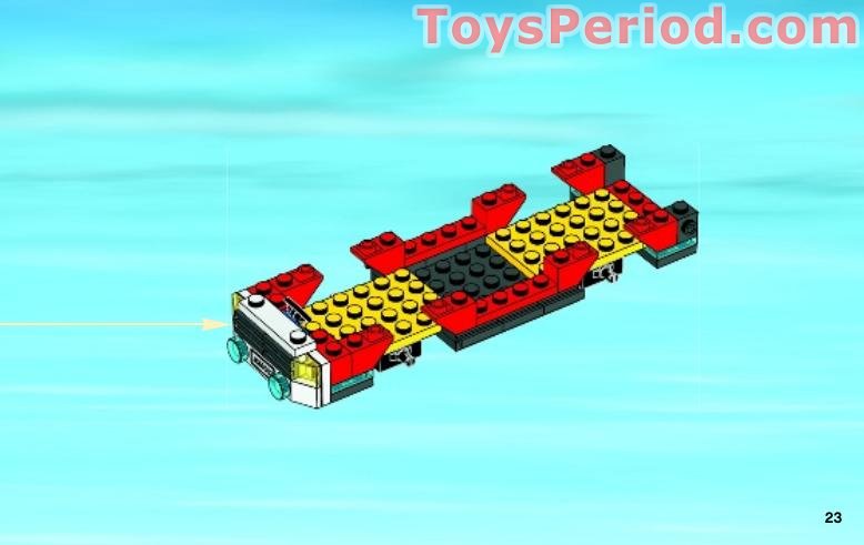 LEGO 60002 Fire Truck Instructions and Parts List