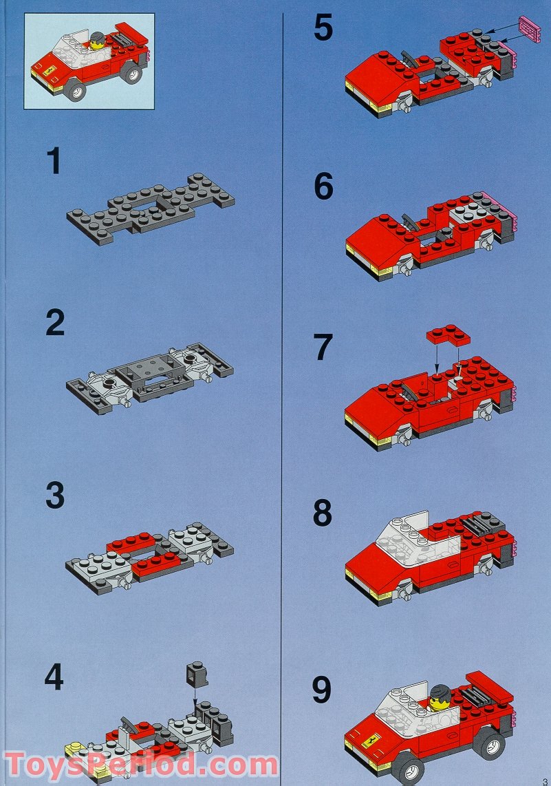 LEGO 1256-1 Shell Promotional Set - Service Station Series - Gas Pumps ...