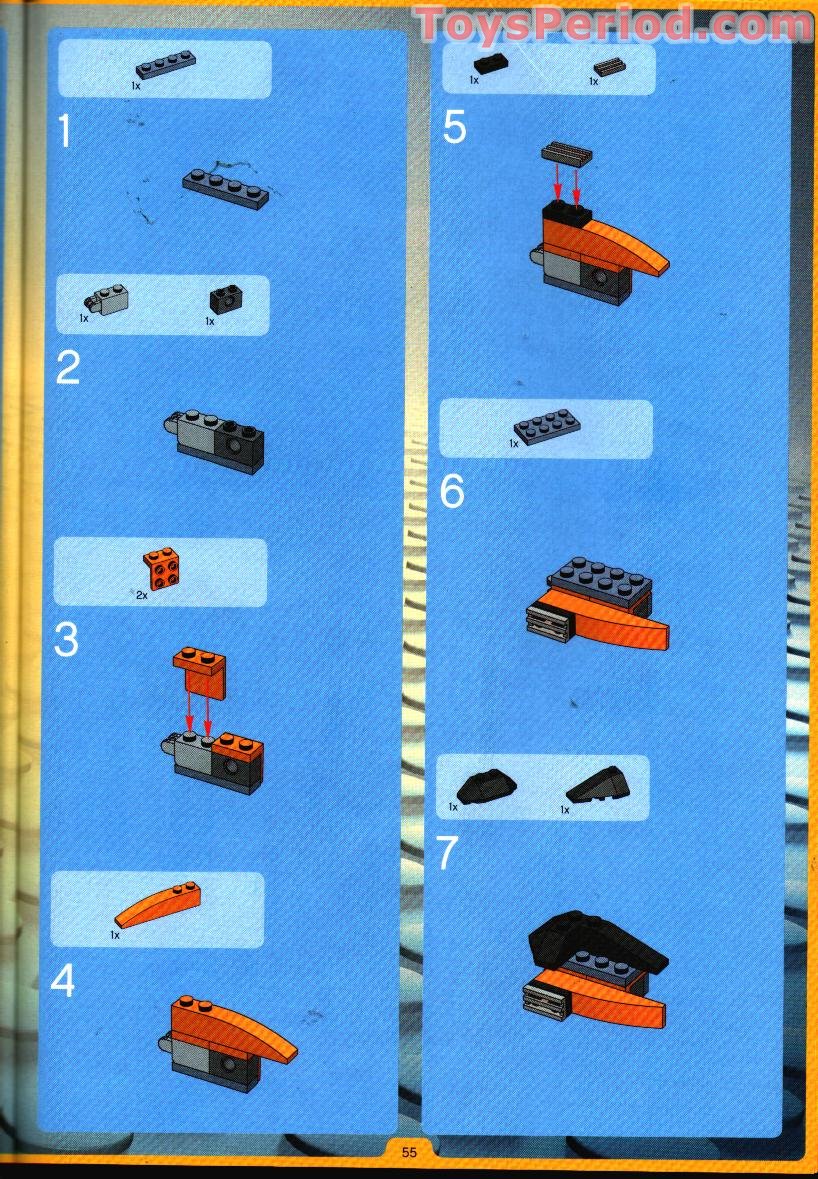 LEGO 4508 Titan Xp Instructions and Parts List