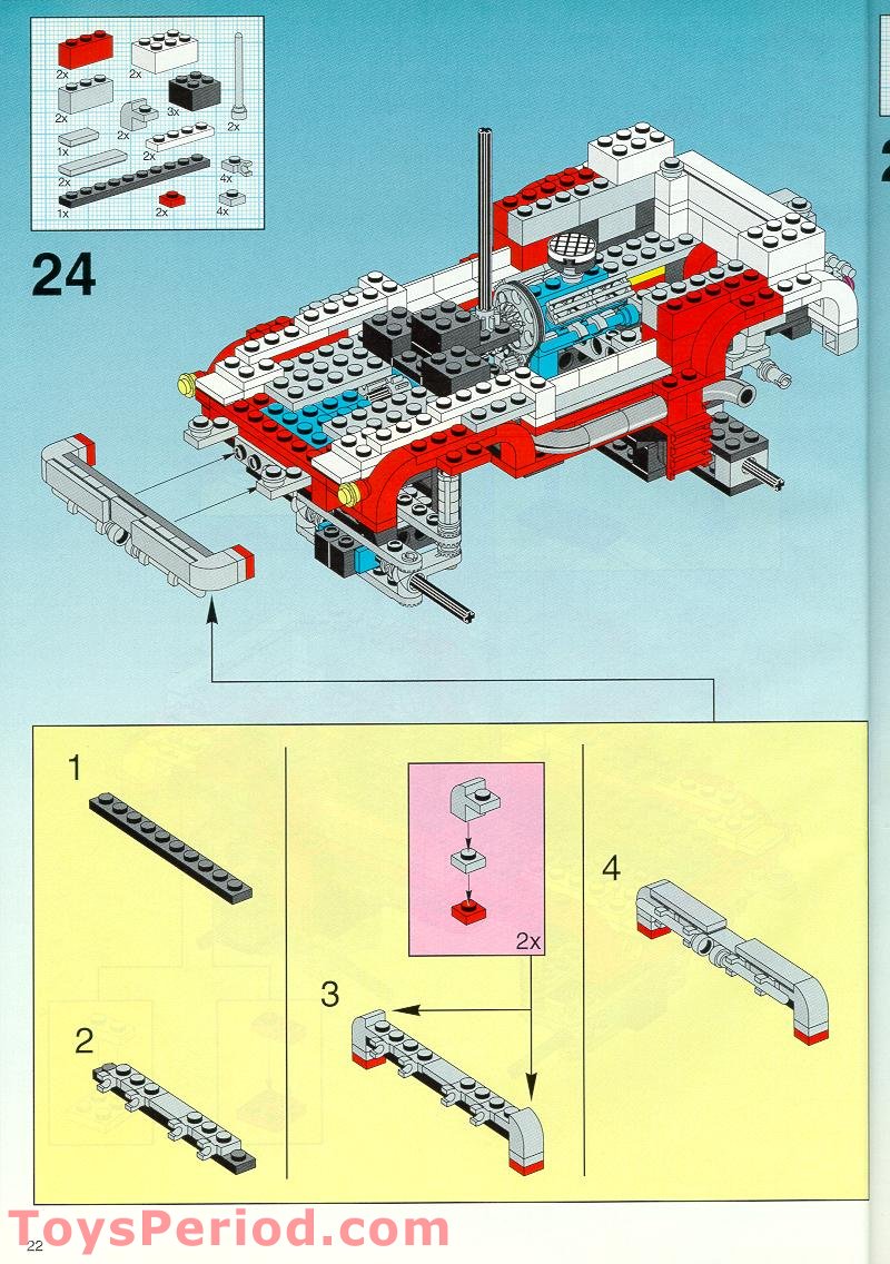 LEGO 5561 Big Foot 4x4 Instructions and Parts List