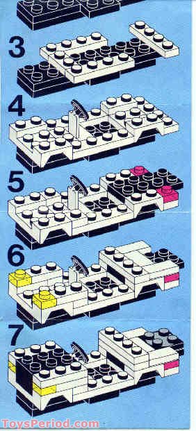 LEGO 6659 TV Camera Crew Instructions and Parts List