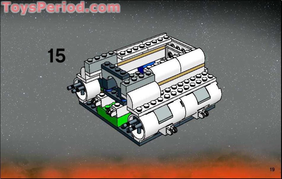 LEGO 7264 Imperial Inspection Instructions and Parts List