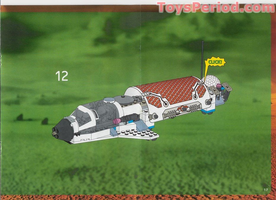 LEGO 7315 Solar Explorer Instructions and Parts List