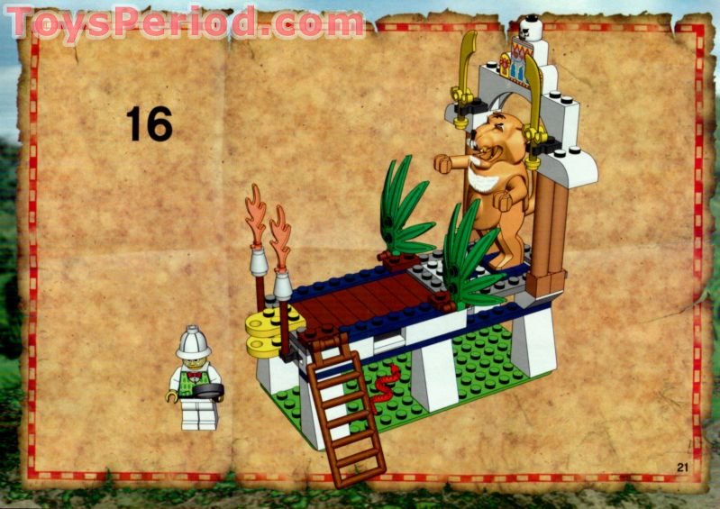 LEGO 7411 Tygurah's Roar Instructions and Parts List
