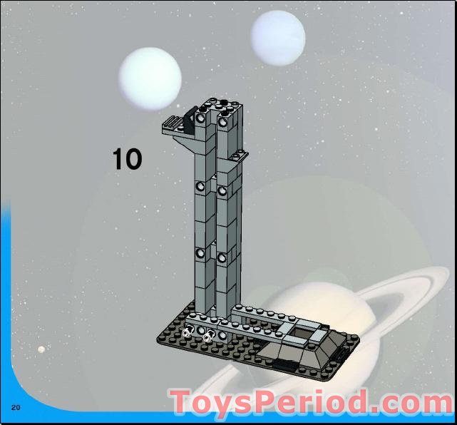 LEGO 7469 Mission to Mars Instructions and Parts List