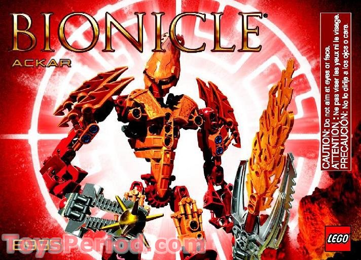 LEGO 8985 Ackar Instructions and Parts List