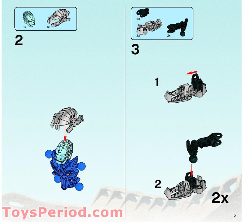 LEGO 8993 Kaxium V3 Instructions and Parts List