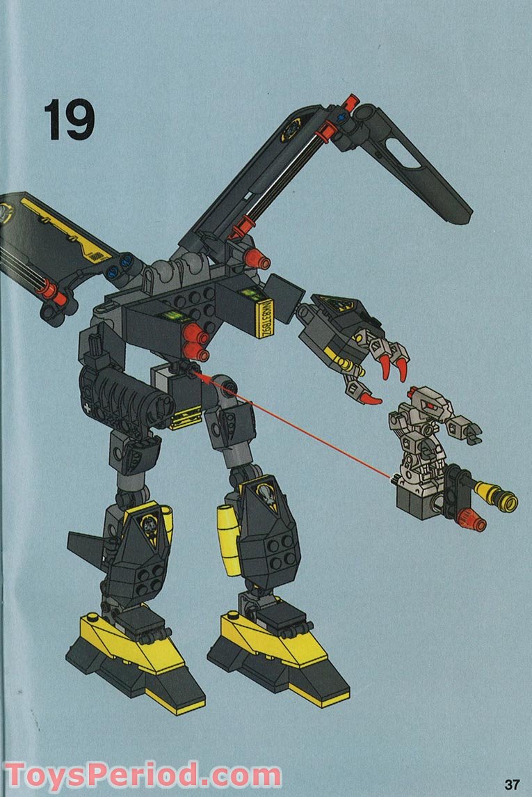 LEGO 8105 Iron Condor Instructions and Parts List