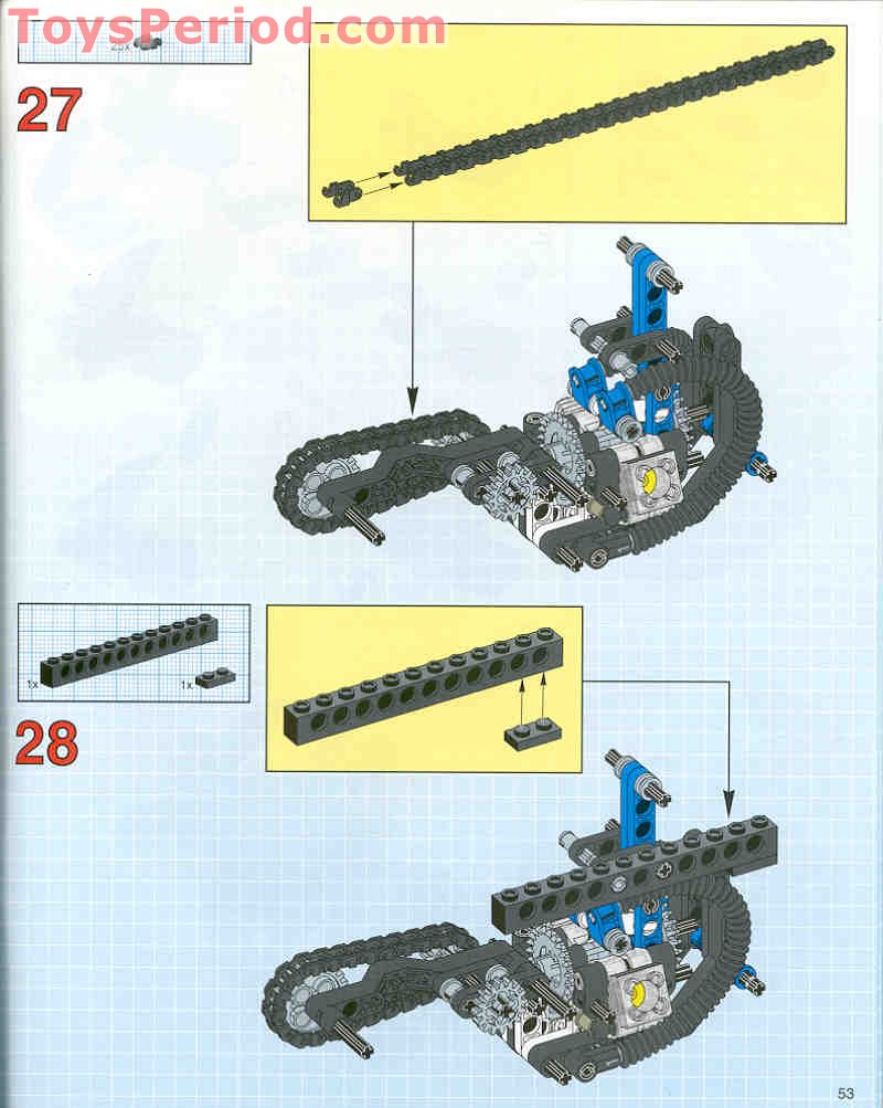 LEGO 8417 Mag Wheel Master Instructions and Parts List