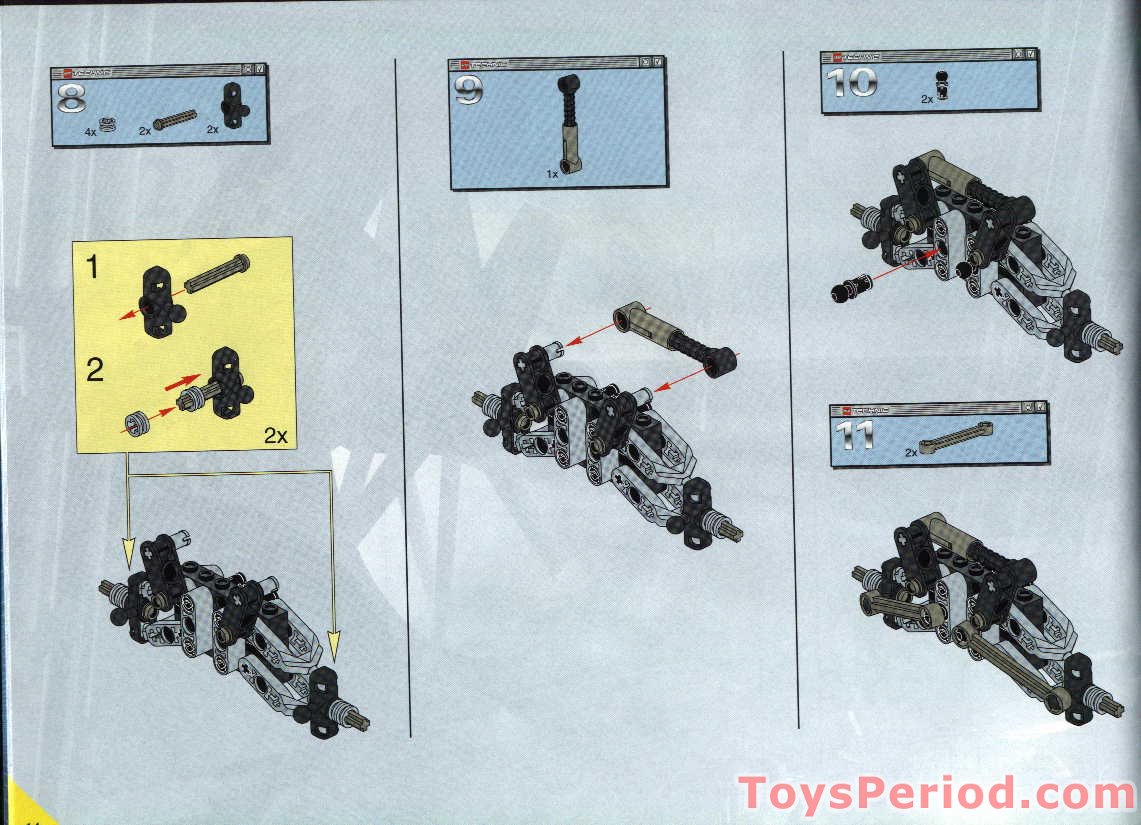 LEGO 8465 Extreme Off-Roader Instructions and Parts List