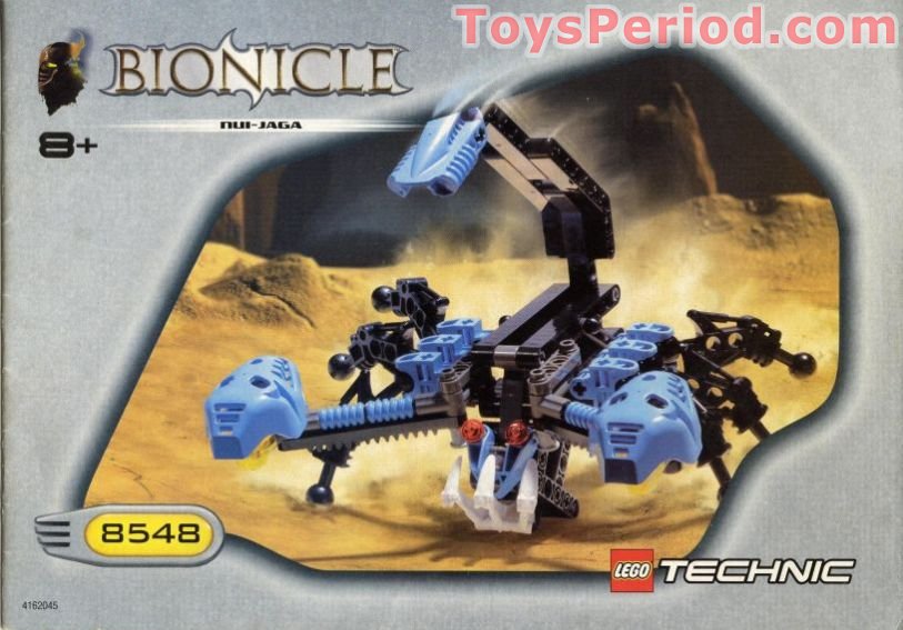 LEGO 8548 Nui-Jaga Instructions and Parts List