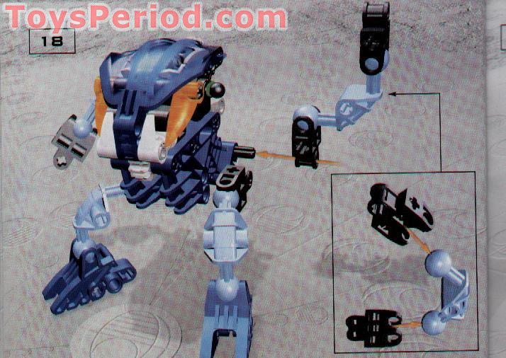 LEGO 8562 Gahlok Instructions and Parts List