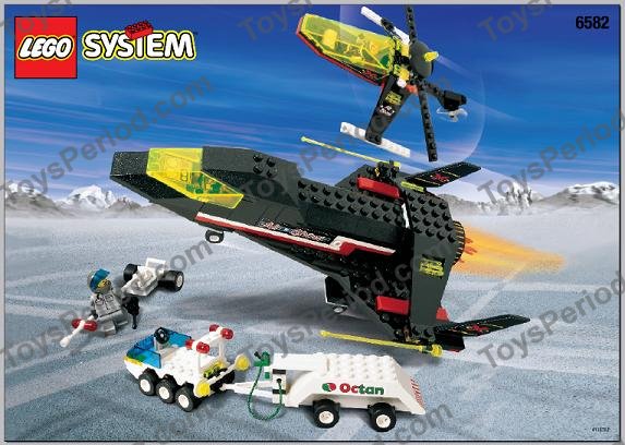 LEGO 6582 Daredevil Flight Squad Instructions and Parts List