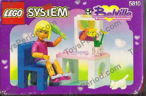 LEGO 5810 Vanity Fun Instructions and Parts List
