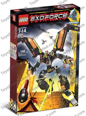 LEGO 8105 Iron Condor Instructions and Parts List