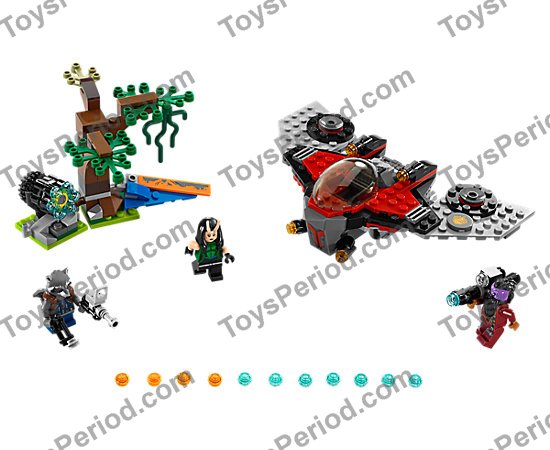 LEGO 76079 Ravager Attack Set Parts List
