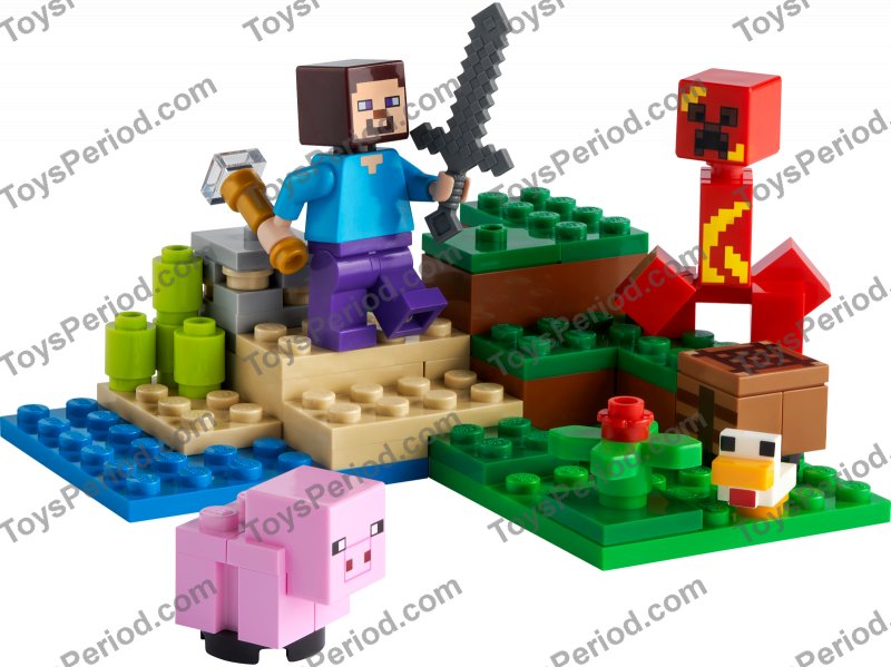 LEGO 21177 The Creeper Ambush Set Parts List