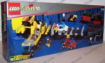 LEGO 2126 Train Cars Instructions and Parts List