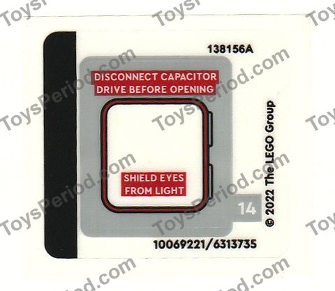 LEGO Sets with Part 10300stk02 Sticker Sheet for Set 10300, Sheet 2 ...