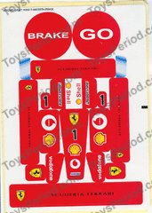 LEGO Sets with Part 4694stk01 Sticker Sheet for Set 4694 - Sheet 1, Red ...