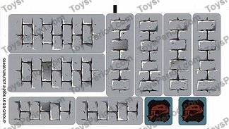 LEGO Sets with Part 8823stk01 Sticker Sheet for Set 8823 - (56408/4294707)