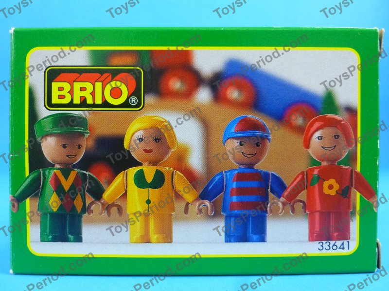 BRIO - BRIO 33641 BRIO-Family Vintage 1996 Figures for Wood Railway