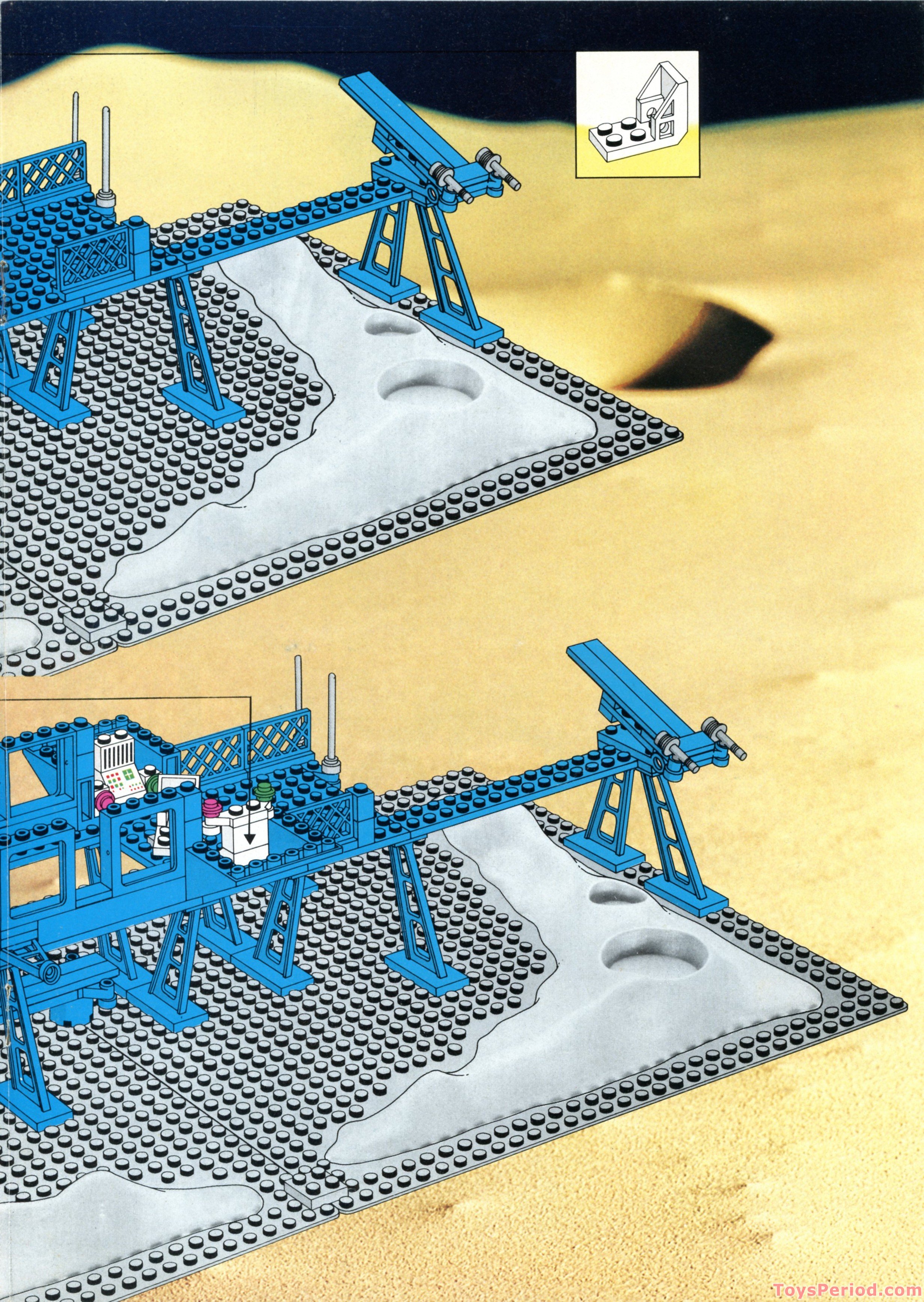 LEGO 6971 Inter-Galactic Command Base Instructions and Parts List