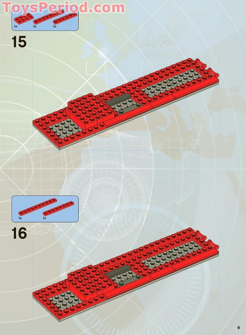 LEGO 8486 Mack's Team Truck Instructions and Parts List