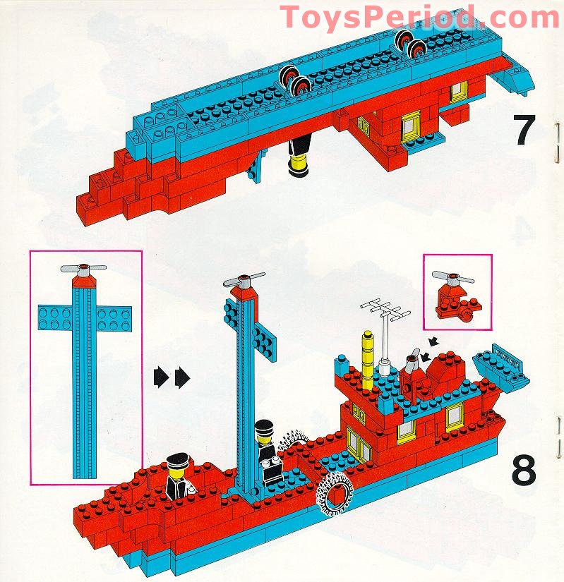 LEGO 910 Universal Building Set Instructions and Parts List