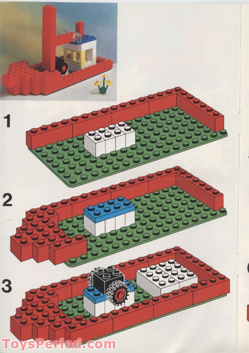 LEGO 533-1 Universal Building Set Instructions and Parts List