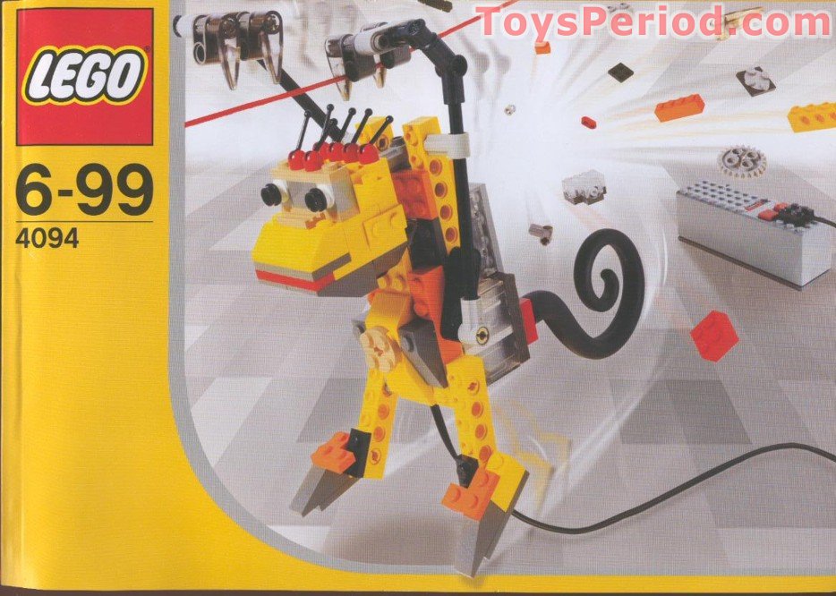 LEGO 4094 Motor Movers Instructions and Parts List
