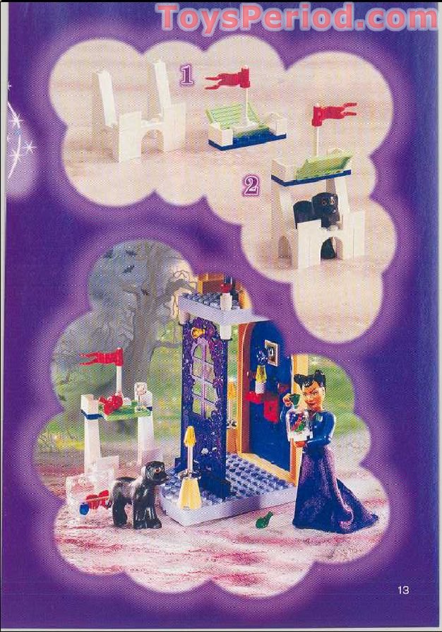 LEGO 5826 The Queen's Chamber Instructions and Parts List