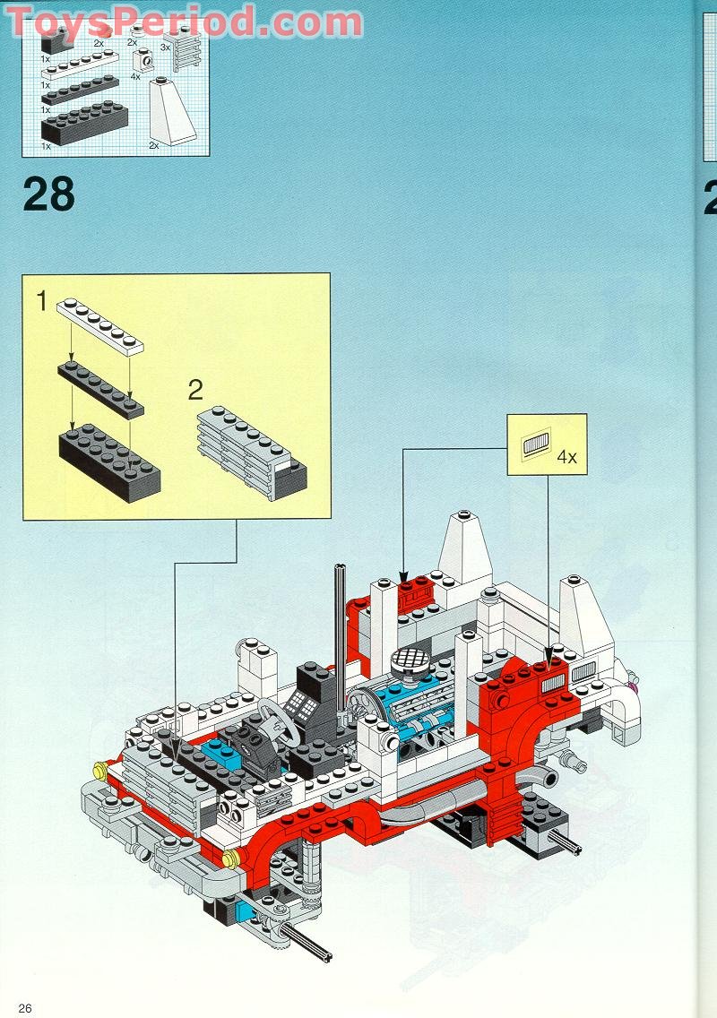 LEGO 5561 Big Foot 4x4 Instructions and Parts List