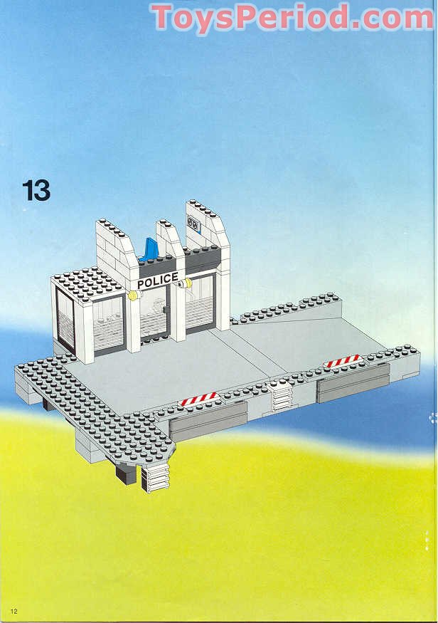 LEGO 6540 Pier Police Instructions and Parts List