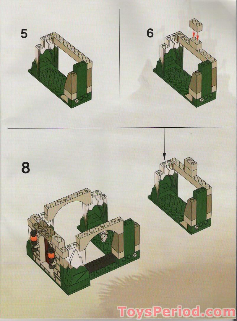 LEGO 8823 Mistlands Tower Instructions and Parts List