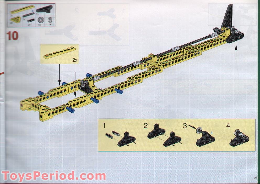 LEGO 8277 Giant Model Set Instructions and Parts List