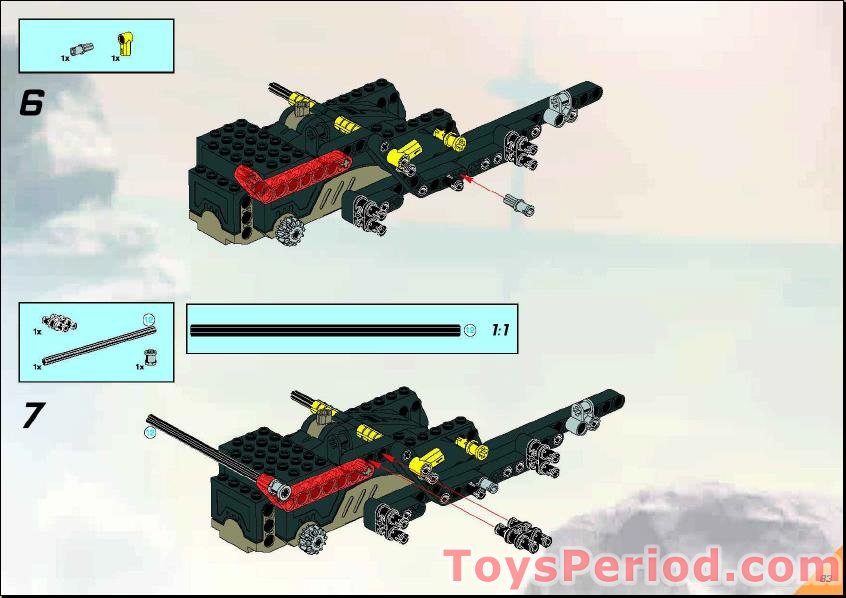 LEGO 8472 Street 'n' Mud Racer Instructions and Parts List
