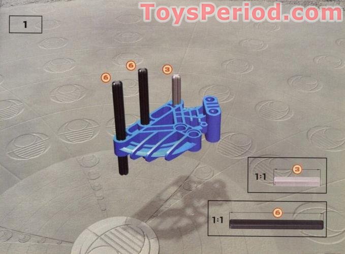 LEGO 8578 Gahlok-Kal Set Parts Inventory and Instructions - LEGO ...