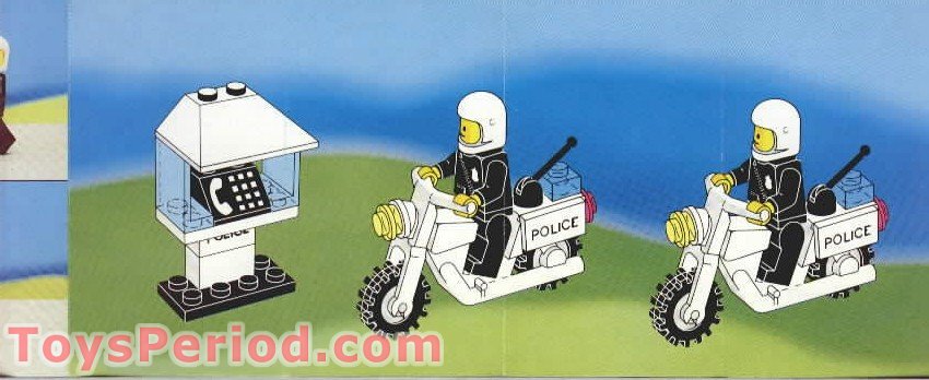 LEGO 6522 Highway Patrol Instructions and Parts List