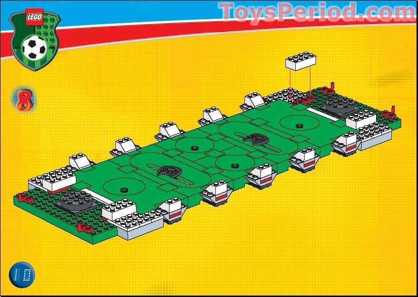 LEGO 3421 3 v 3 Shootout Instructions and Parts List