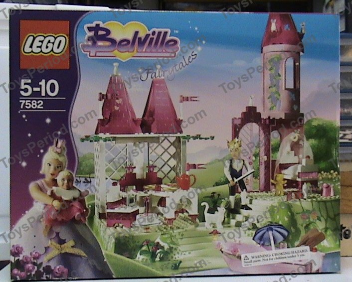 LEGO 7582 Royal Summer Palace Instructions and Parts List