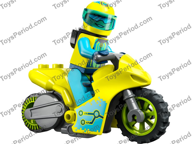 LEGO 60358 Cyber Stunt Bike Set Parts List